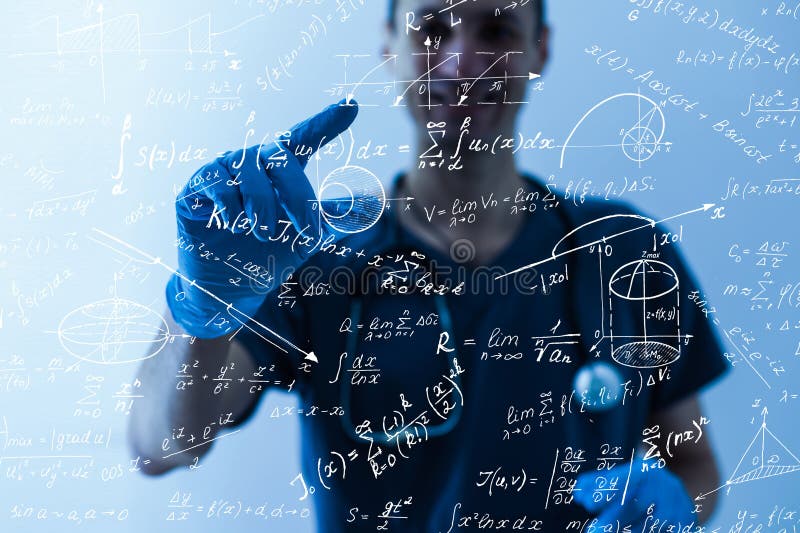 Mathematics Formulas, High Education Concept Stock Image - Image of ...