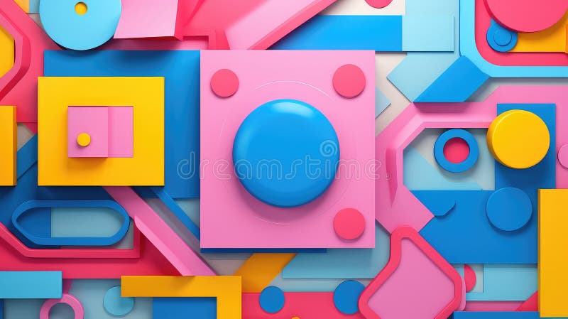 Mathematics Geometric Product Background Stock Illustration ...