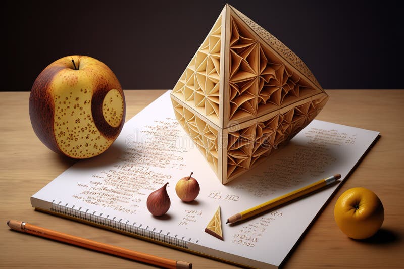 Mathematics and Geometry Technical Illustration Stock Illustration ...