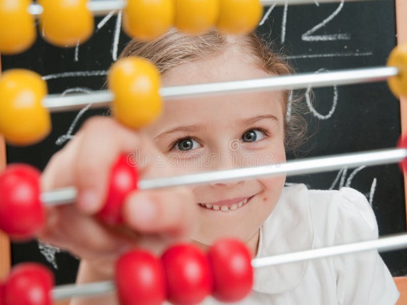 Mathematics lesson stock image. Image of numbers, classroom - 14535485