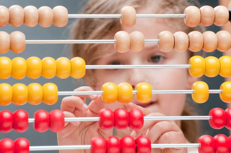 Mathematics lesson stock photo. Image of object, childhood - 14535448
