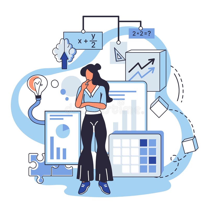 Complexities Numeric Puzzles Stock Illustrations – 2 Complexities ...