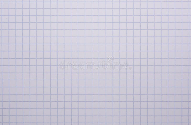 Seamless Pattern of Mathematics Homework on Checkered Paper Stock ...