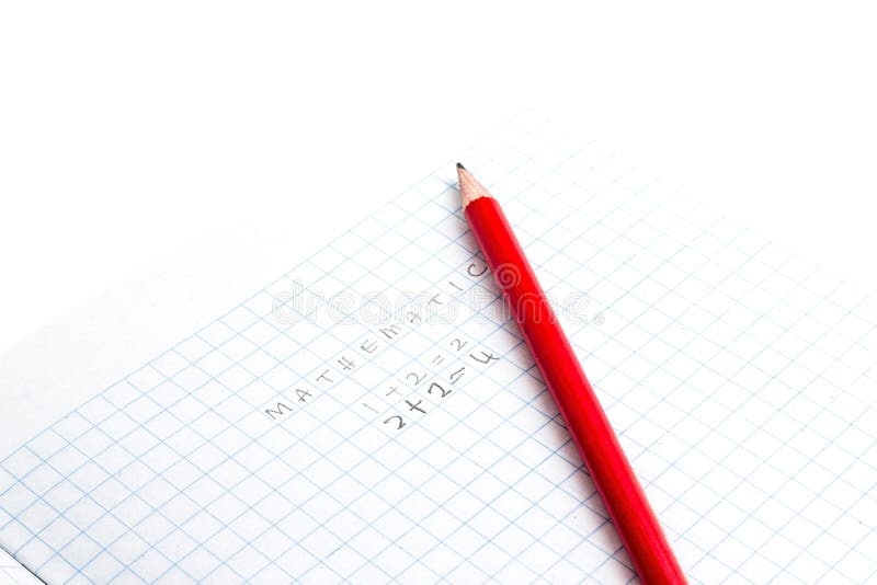 Mathematics with pencil stock image. Image of pencil - 31971515
