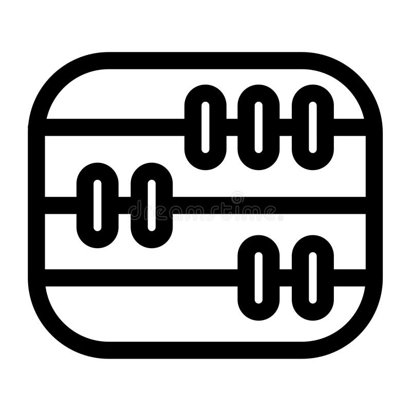 Mathematics Slide Rule Symbol - Modern Education or Office Icon Symbol ...