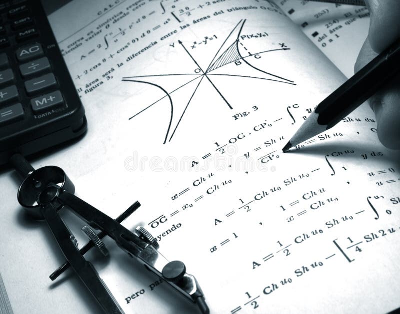 Mathematics stock image. Image of mathematical, diagram - 1341655