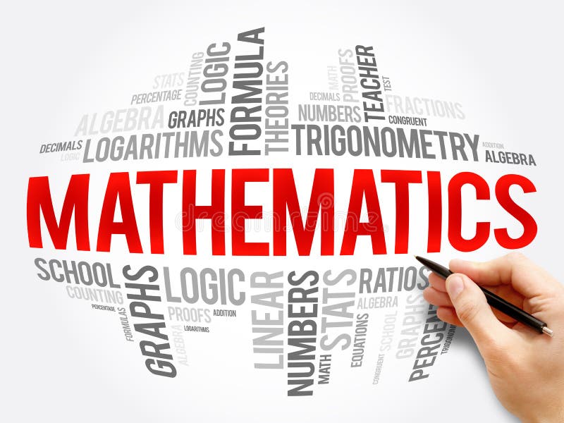 Mathematics Word Cloud Collage Stock Photos - Free & Royalty-Free Stock ...
