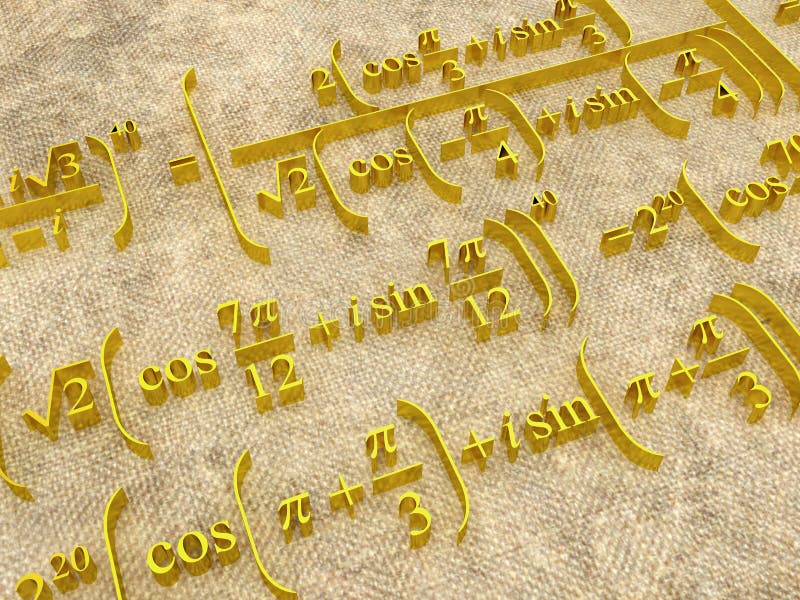 Mathematische Formeln stockbild. Bild von symbol, unterricht - 45318679