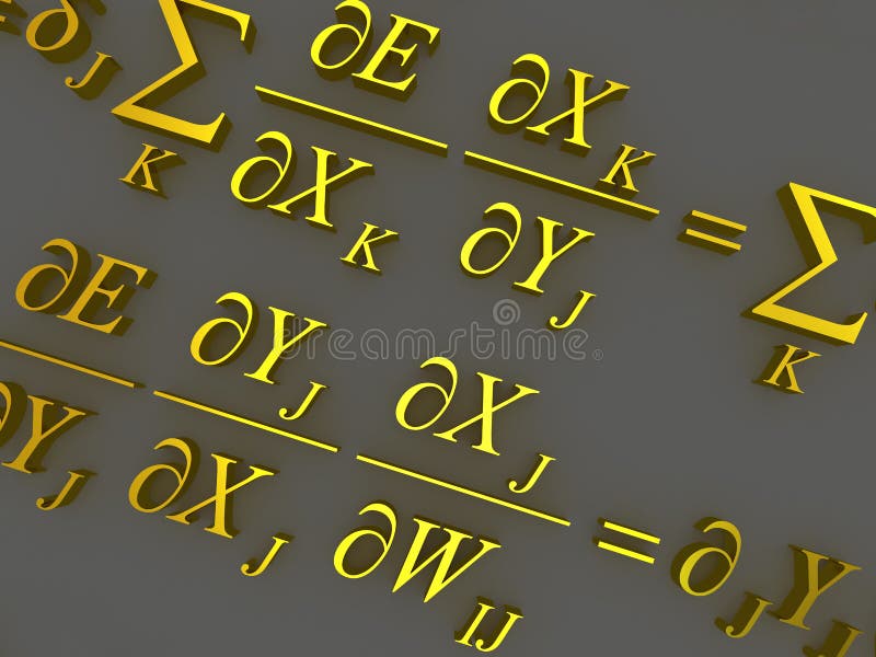 Mathematische Formeln stock abbildung. Illustration von lösen - 46012898