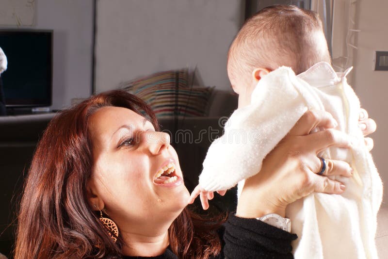 Mather and children stock photo. Image of hand, love - 49395826