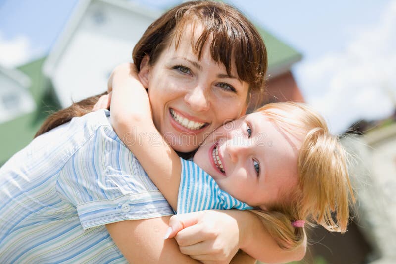 Mather and DaughterMather and Girl Stock Image - Image of nature ...