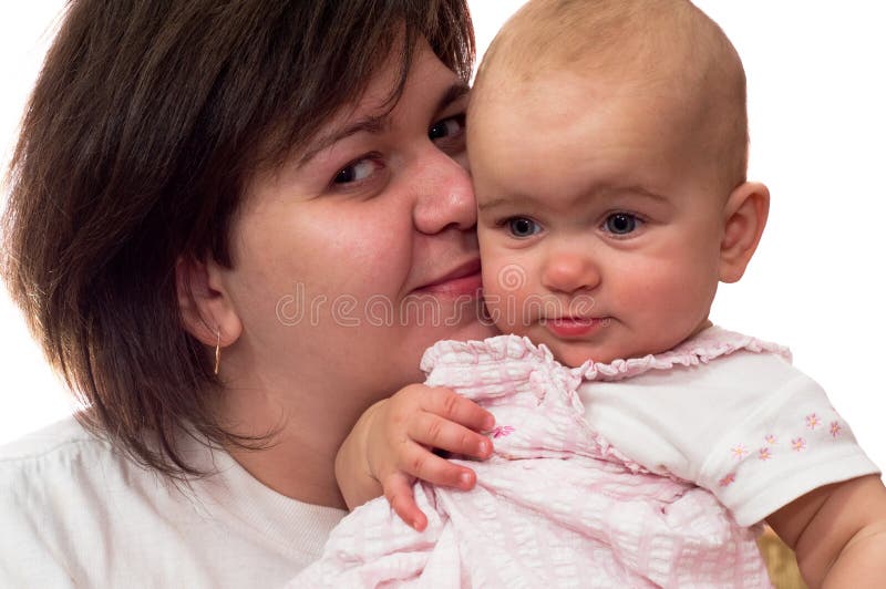 Mather hold her baby stock photo. Image of expression - 11394214
