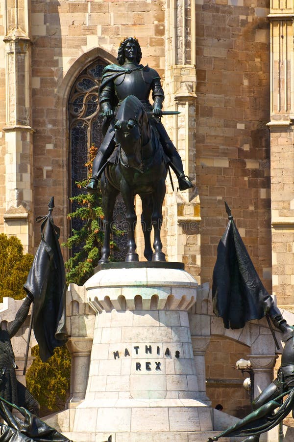 Mathias Rex imagem de stock. Imagem de romênia, cavaleiro - 30715487