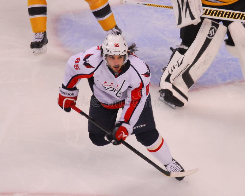 Mathieu Perreault Washington Capitals Editorial Photo - Image of hockey ...