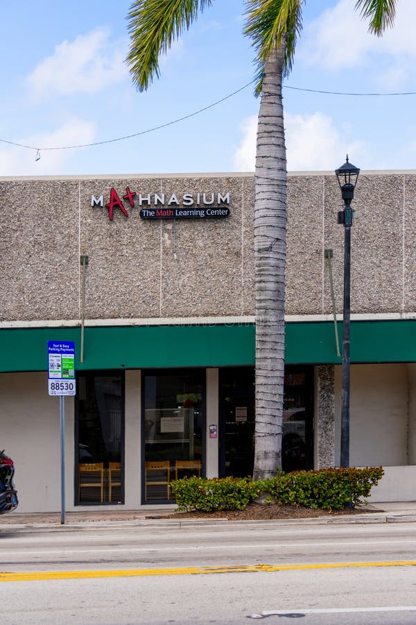 Mathnasium Math Learning Center Miami Beach Editorial Photography ...
