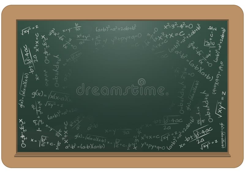 Maths de formule illustration de vecteur. Illustration du éducation ...