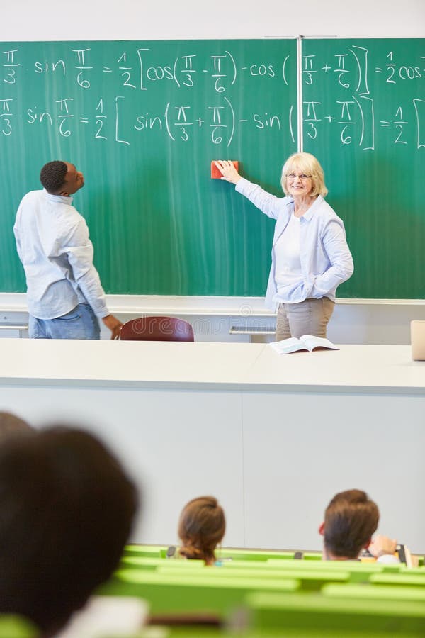 Maths Lessons in University Stock Image - Image of pupil, school: 148825287