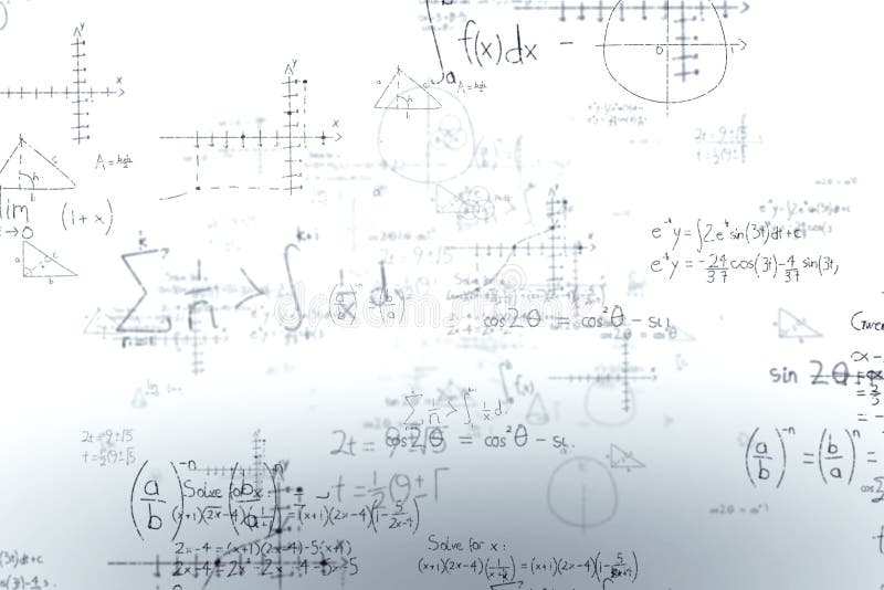 Maths Black Icon, Vector Sign on Isolated Background. Maths Concept ...