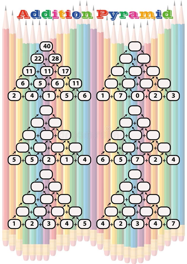Maths Pyramids Stock Illustrations – 21 Maths Pyramids Stock ...