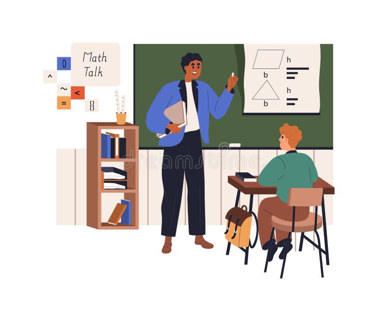 Boy Blackboard Maths White Background Stock Illustrations – 16 Boy ...