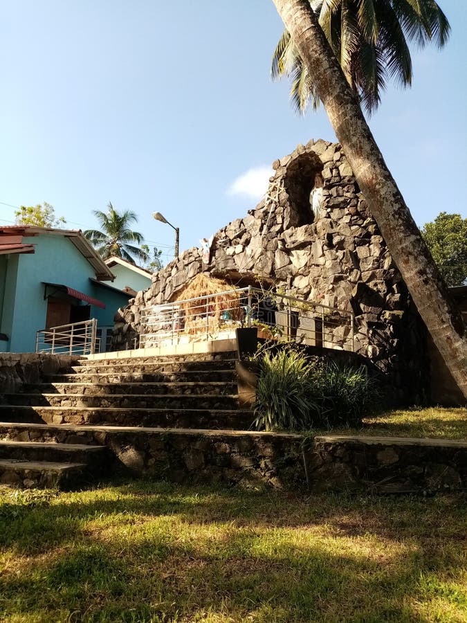 Mathugama church top view stock photo. Image of view - 207415464