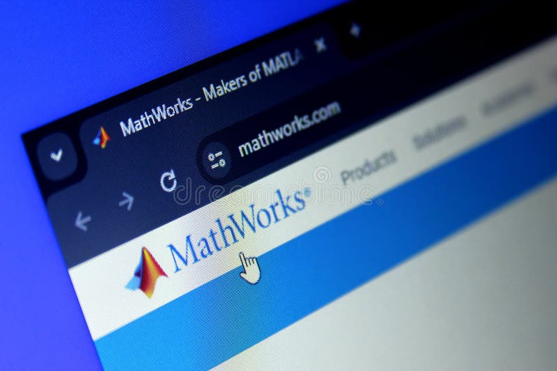 MathWorks company logo editorial image. Illustration of signs - 301191755