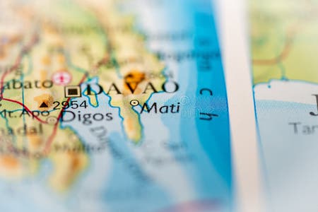 Davao Oriental Philippines Map Stock Photos - Free & Royalty-Free Stock ...