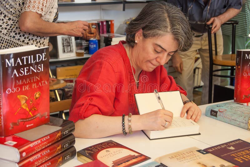 Matilde Asensi editorial photo. Image of june, writers - 110779181