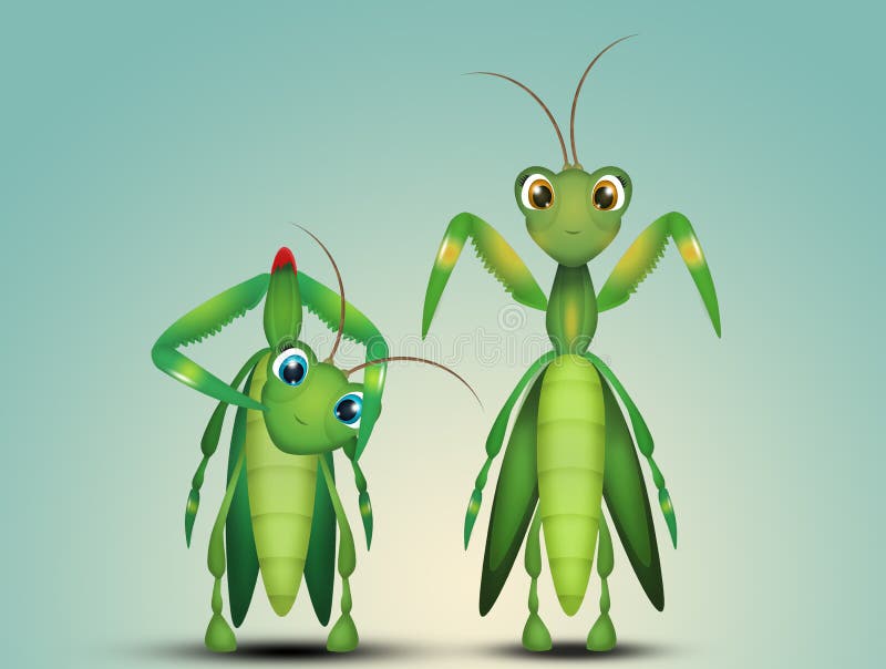 Praying Mantis Stock Illustrations – 372 Praying Mantis Stock ...