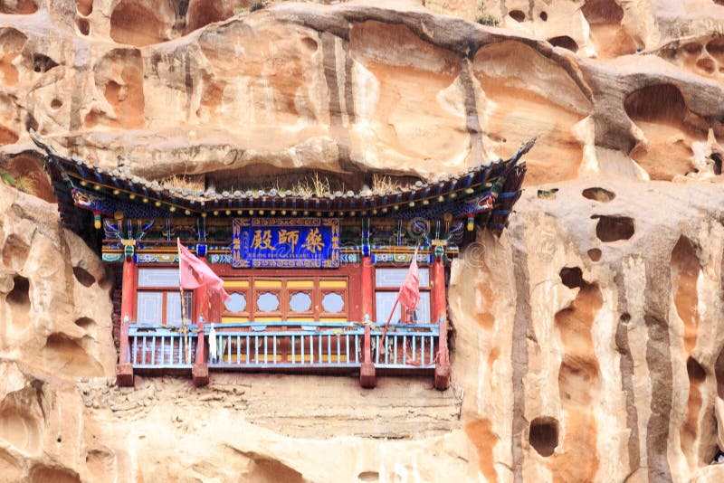 Matisi Temple, Near Zhangye Stock Image - Image of chinese, china: 99267831