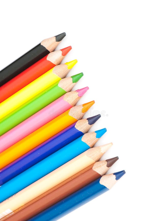 Matita colorata fotografia stock. Immagine di gruppo - 13232134