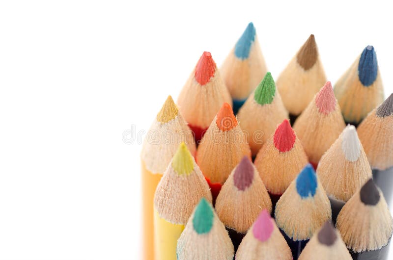 Matita colorata immagine stock. Immagine di passatempo - 33002939