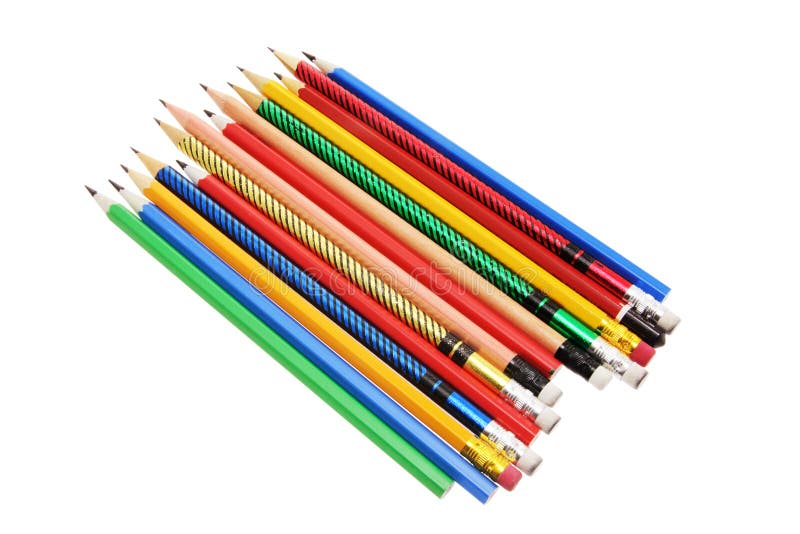 Matite fotografia stock. Immagine di matite, scrittura - 10162394