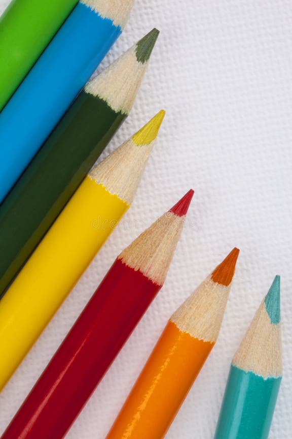 Matite colorate immagine stock. Immagine di formazione - 27792565