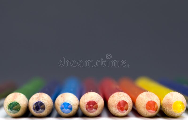 Matite colorate immagine stock. Immagine di mestiere, impari - 8789517