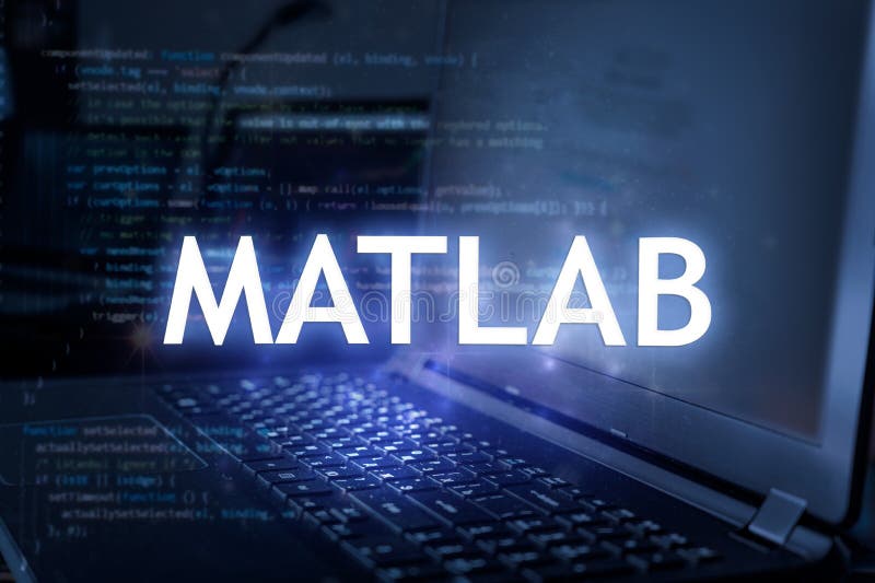Matlab Inscription Against Laptop And Code Background Learn Programming Language Computer