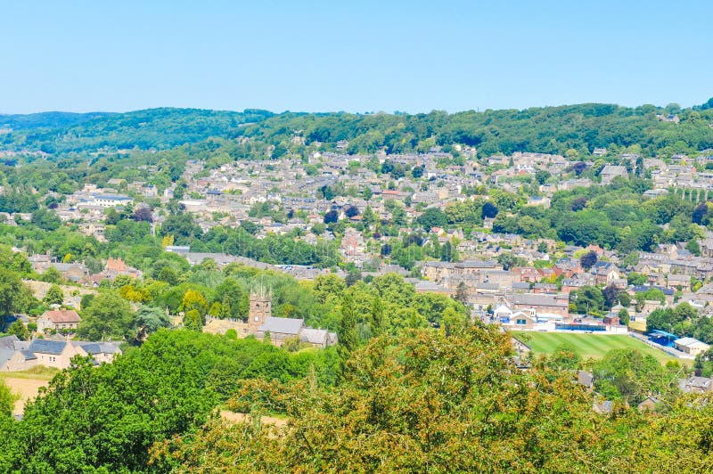 Matlock, Peak District, England Stock Image - Image of forest, country ...