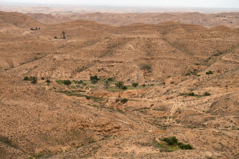 Matmata , South of Tunisia, Part of Dahar Stock Image - Image of ksour ...