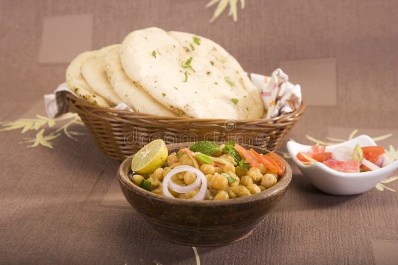 Matra Chaat with Kulcha stock image. Image of spice, food - 36881409