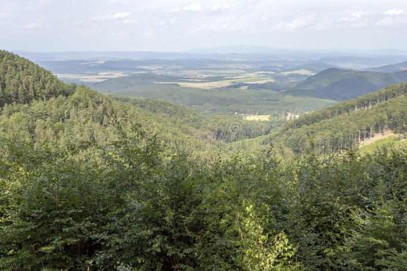 Matra mountains in Hungary stock image. Image of summer - 154298613