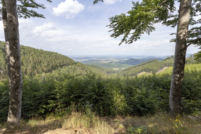 Matra mountains in Hungary stock photo. Image of scenery - 154298614