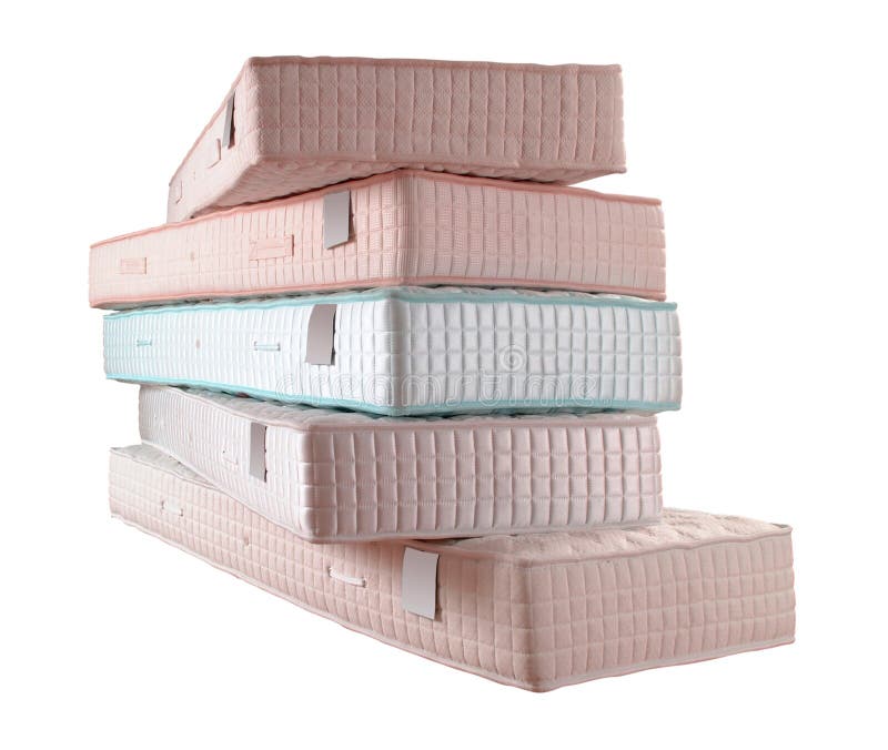 Matratzen stockbild. Bild von stapel, gepolstert, bett - 10316709
