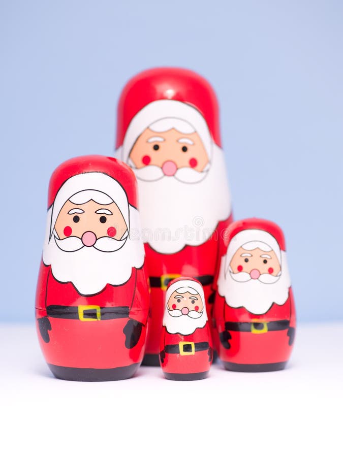 Matreshka stock image. Image of isolated, white, tradition - 7455745