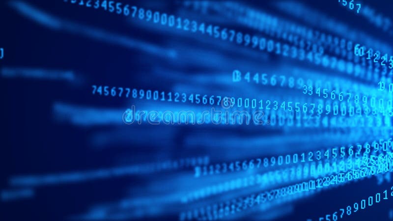 Matrice Di Sfondo Digitale Codice Computer Informazioni Concetto Di ...