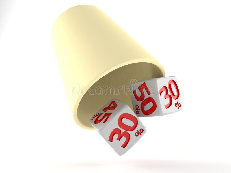 Matrices Avec Des Signes De Pourcentage Illustration Stock ...