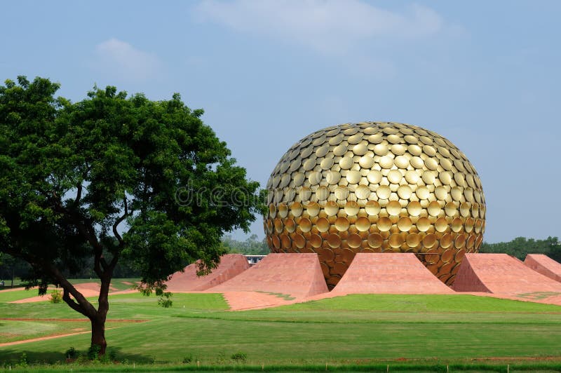 Matrimandir stock photo. Image of sacred, church, belief - 12616078