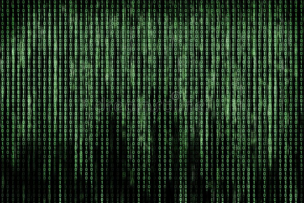 Matrix stock image. Image of binary, mainframe, science - 6796237