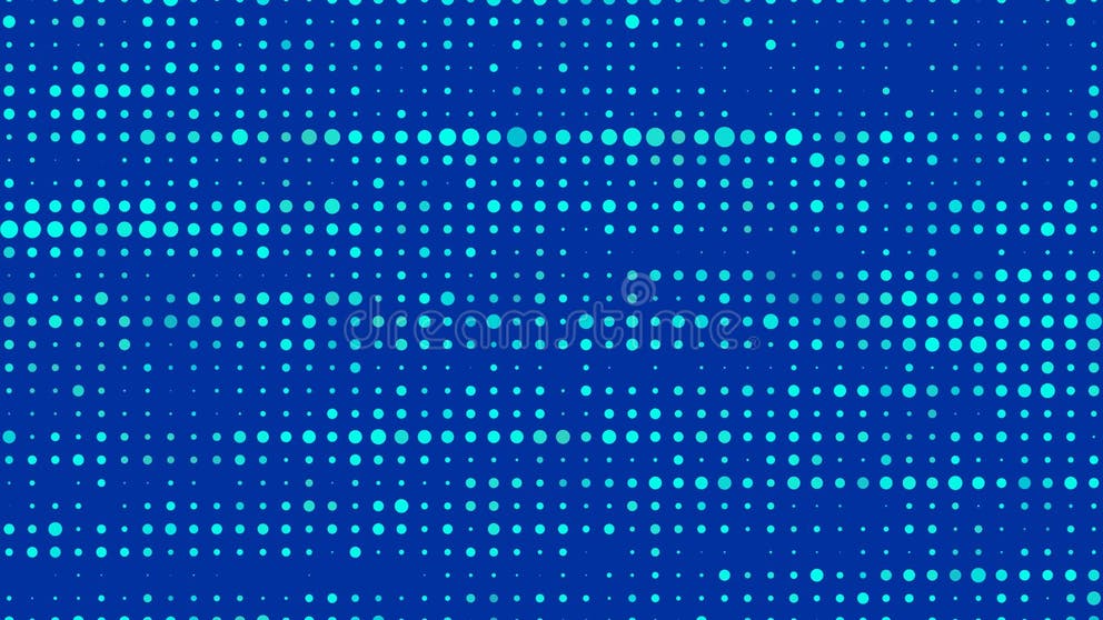 Matrix Abstract Illustration Structure of Points. Falling Points of ...