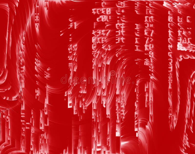 Matrix Background Abstract Future SiFi Illustration Stock Image - Image ...