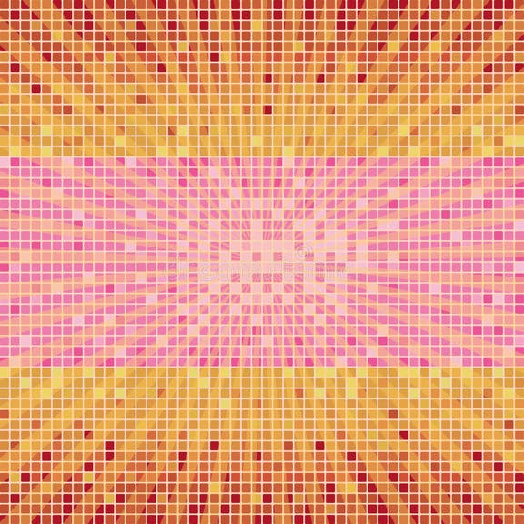 Matrix Background Cracked Orange Stock Illustration - Illustration of ...